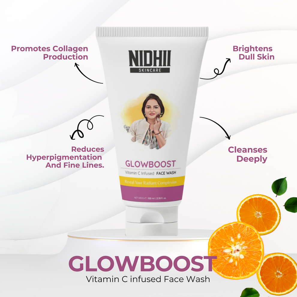 Glow Boost Vitamin C Facewash – Nidhii Skincare